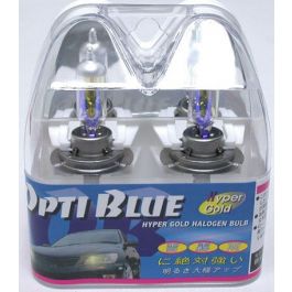 Opti-Blue H7 Hyper Gold 12V 100W Halogen Bulb